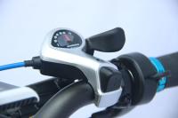 China 57lbs Lightweight Electric Folding Bike , Shinamo 7 Speed Commuting E Bike for sale