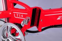 China 26kg Lightweight Electric Folding Bike , 25KM/H Mini Folding Electric Bicycle for sale