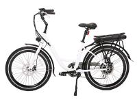 China 36V 250W Electric City Bicycle , 25KM/H Aluminum Alloy Long Range E Bike for sale