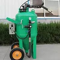 China CHJ Sandless Blasting Machine / Dust Free Sand Blast Pot For Pressure Washer for sale