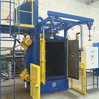 China CHJ Shot Blasting Equipment Spinner Hanger Type Automatic Blasting Machine for sale