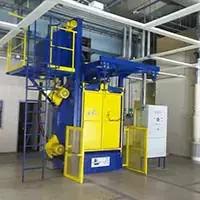 China Electric  Spinner Hanger Shot Blasting Machine 1000mm Workpiece Diameter for sale