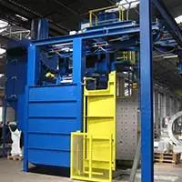 China Versatile Shot Blasting Equipment Steel Plate Shot Blasting Machine 7.5KW for sale