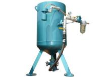 China Industrial Portable Sand Blasting Machine / Dust Control Shot Blast Pot for sale