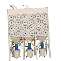 China Downflow Design Cartridge Filter Dust Collector Machine For Sand Blast Workshop for sale