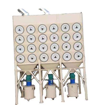 China Downflow Design Cartridge Filter Dust Collector Machine For Sand Blast Workshop for sale