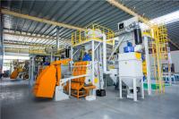 China 100Kg/min Tumble Blast Machine Automatic Q326 Shot Blasting Equipment for sale