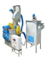 China Tumble Rubber Belt Shot Blasting Machine For Mass Produced Parts for sale