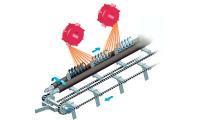 China Automatic Shot Peening Machine For Coil Springs / Leaf Springs for sale