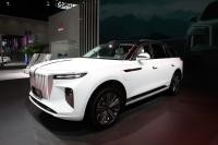China Traction Control Long Range SUV Hongqi E HS9 Auto Electric Cars Dual Motor 4WD for sale