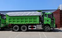China 1800rpm FAW Jiefang J6P Used Tipper Dumper Trucks State VI for sale