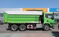 China Delong X3000 Elite 430hp 6X4 Heavy LNG Tipper Dumper Truck 5.8m for sale