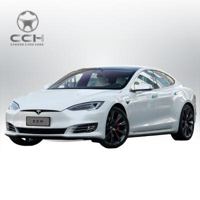 China 2023 Euro VI Tesla Model S EV Car with High Match Deposit and Rear Track of 1690mm for sale