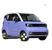 China Pure Electric Wuling Hongguang Mini Car Cute Look 3-door Body Structure High Speed for sale
