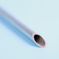 China 3003 Aluminum Internal Thread Aluminum Tubing Heat Transfer Arear 7mm for sale