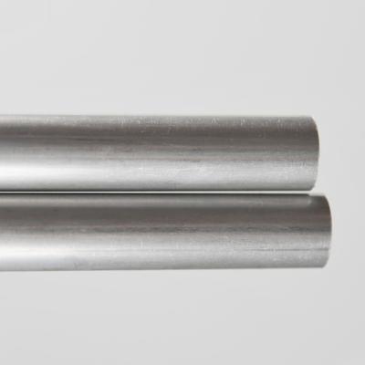 China 3103 H12 Round Aluminum Extruded Tube With 16.9mm Outer Diameter For Silver Color Radiator for sale
