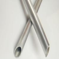China 3003 Grooved Aluminum Pipe Heat Transfer Element Internal Threaded Tube Φ7mm for sale