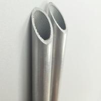 China 3003 Aluminum Tube General Purpose Internal Threaded Tube Heat Transfer 7mm for sale