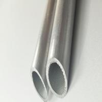 China 3003 Aluminum Internal Thread Aluminum Tubing Heat Transfer Arear 11mm for sale