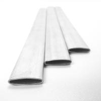 China Grade 3103 Aluminium Alloy H12 Oval Flat Tube High Plasticity Weldability Aluminium Tube for sale
