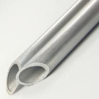 China Air Conditioner Grooved Aluminum Pipe Internal Threads ECR  D5mm 3003 0 Aluminum Tubing for sale