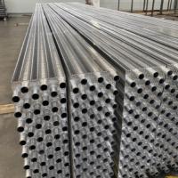 China 1070 D29 30mm Aluminium Round Tube Water Cooling Tower Power Plant Tubing for sale