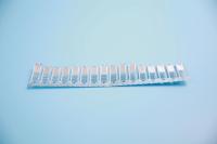 China 24.5mm Parallel Flow Micro Channel Condenser Vertical Aluminium Fins for sale