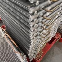 China Parallel Flow Micro Channel Condenser Heat Exchanger AC Aluminum Fins Fin Width 23.5mm for sale