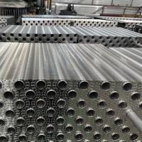 China Heat Transfer Louvered Fins Air Conditioning Condenser Φ7.94 21*12.65mm for sale