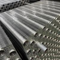 China High Heat Transfer Performance Condensing Louvers Specification 21*21.65mm Anticorrosive Aluminum for sale