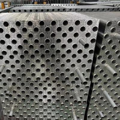 China Φ12.3 Corrosion Resistance Louvered Fins Condensed Louver Aluminum 32 * 27.71mm for sale