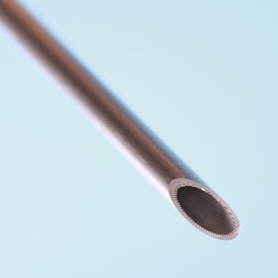 China The Consistent Heat Transfer Efficiency Of The 3003 Internally Grooved Tube With Diameter Of 9.52mm for sale