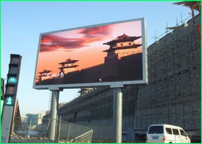 China P10 Full Color SMD 3535 Waterproof LED Cabient For Outdoor Advertising Display for sale