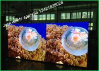China High Resolution Indoor Full Color Led Display Video With Double Screen For Advertising for sale