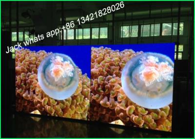 China High Resolution Indoor Full Color Led Display Video With Double Screen For Advertising for sale