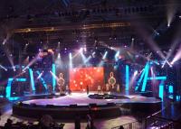 China 65536 Dots / Sqm Indoor Led Wall For Rent With Low Power Consumption for sale