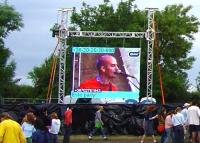 China Corrosion Proof P6 Outdoor Video Screen Rental For Stage Performance for sale