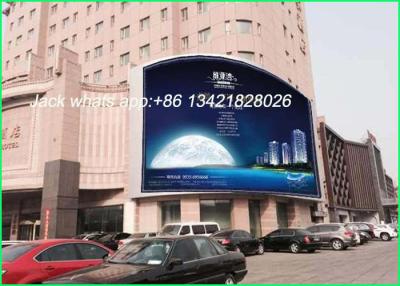 China Light Weight Outdoor LED Displays Full Color Led Screen For Outside Buildings 34KG for sale