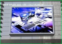 China Ultra Thin Full color p10 outdoor led display for advertising in main street , RoHS for sale