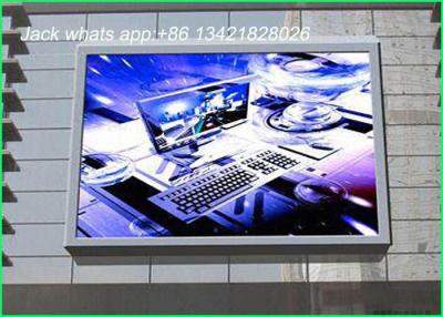 China Ultra Thin Full color p10 outdoor led display for advertising in main street , RoHS for sale