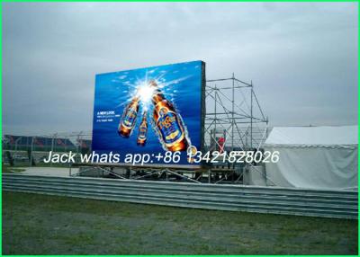 China High Resolution LED Advertising Displays P8 Full color for Commercial Showing for sale