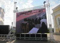 China Constant Current Outdoor Rental Led Screen Smd3528 With Good Video Effect for sale