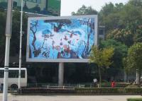China RGB Outdoor LED Billboard Advertising In Main Street With Constant Current 1 / 4 Scan for sale