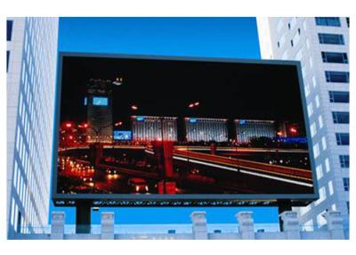 China HD Video Full Color Outdoor Advertising Led Display P8 256 * 128mm Big Screen for sale