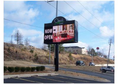 China 1R1G1B SMD3535 HD Outdoor Advertising Led Display P10 320 * 160mm FCC / ROHS for sale