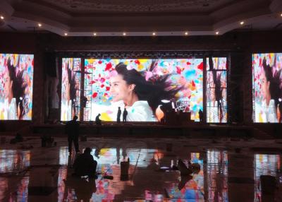 China 110 - 220V P4 Indoor LED Displays With High Refresh Rate 62500 Dots / Sqm for sale