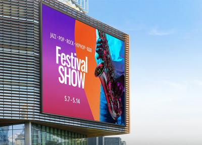China Digital Signage Outdoor Led Video Wall Wall Mounted Pole Support Type for sale