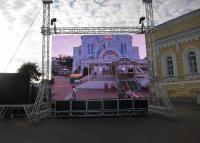 China Slim Musical Outdoor Rental Led Screen Hiring Used For Concert , High Brightness for sale