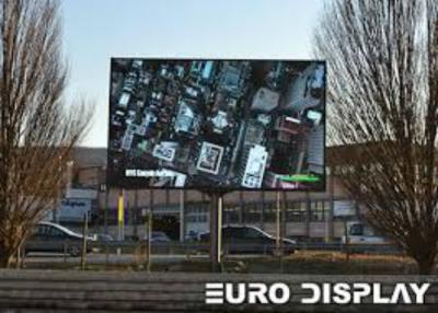 China High Brightness Outdoor Full Color LED Display Wall Screen For Commercial Advertising for sale