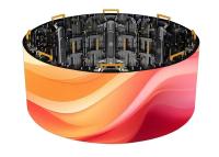 China 8k P3.91 indoor led rental panel for shopping mall events with novastar syetem for sale